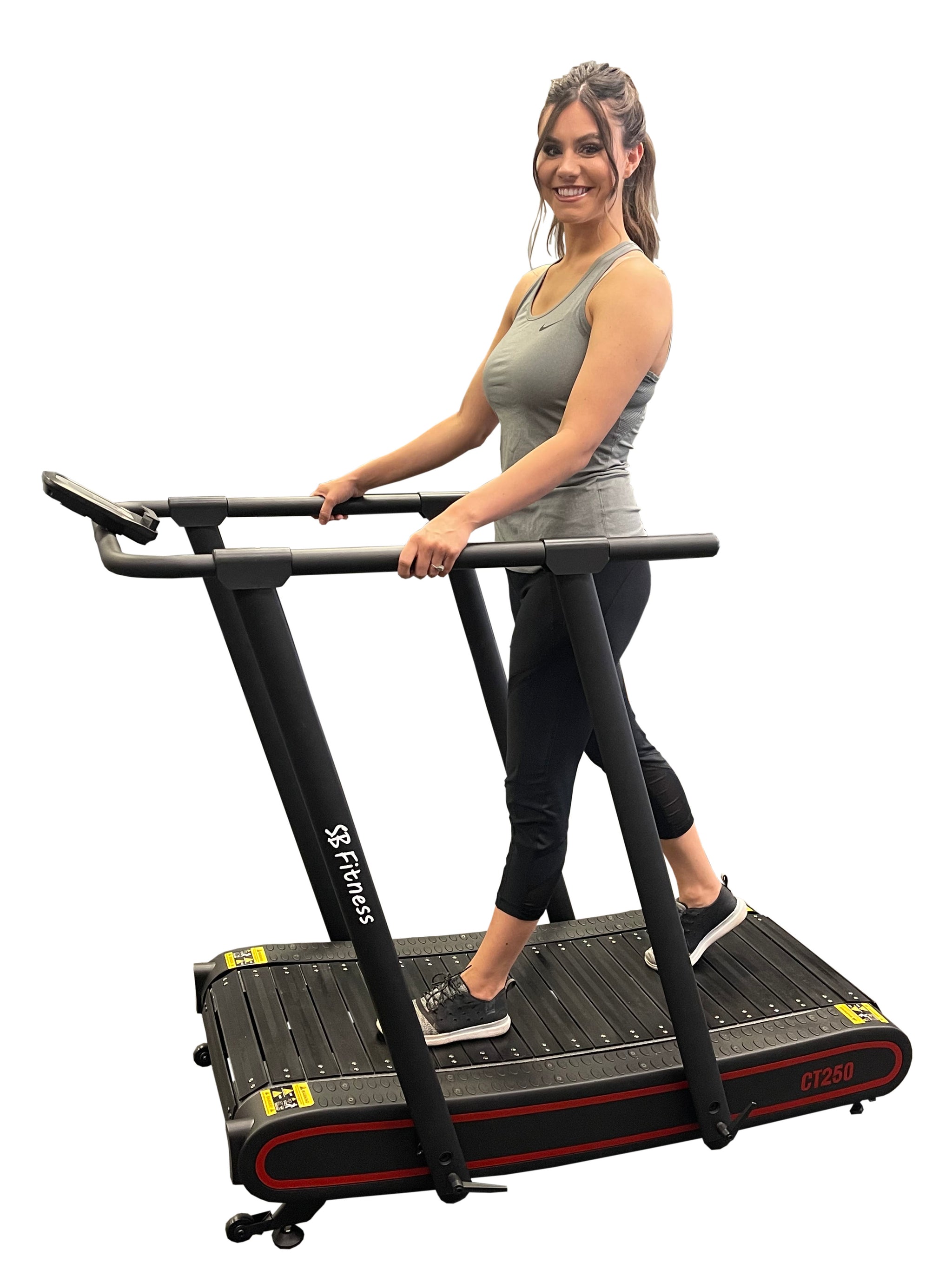 SB Fitness CT250 Self-Generated Curved Walking Treadmill – SB Fitness ...