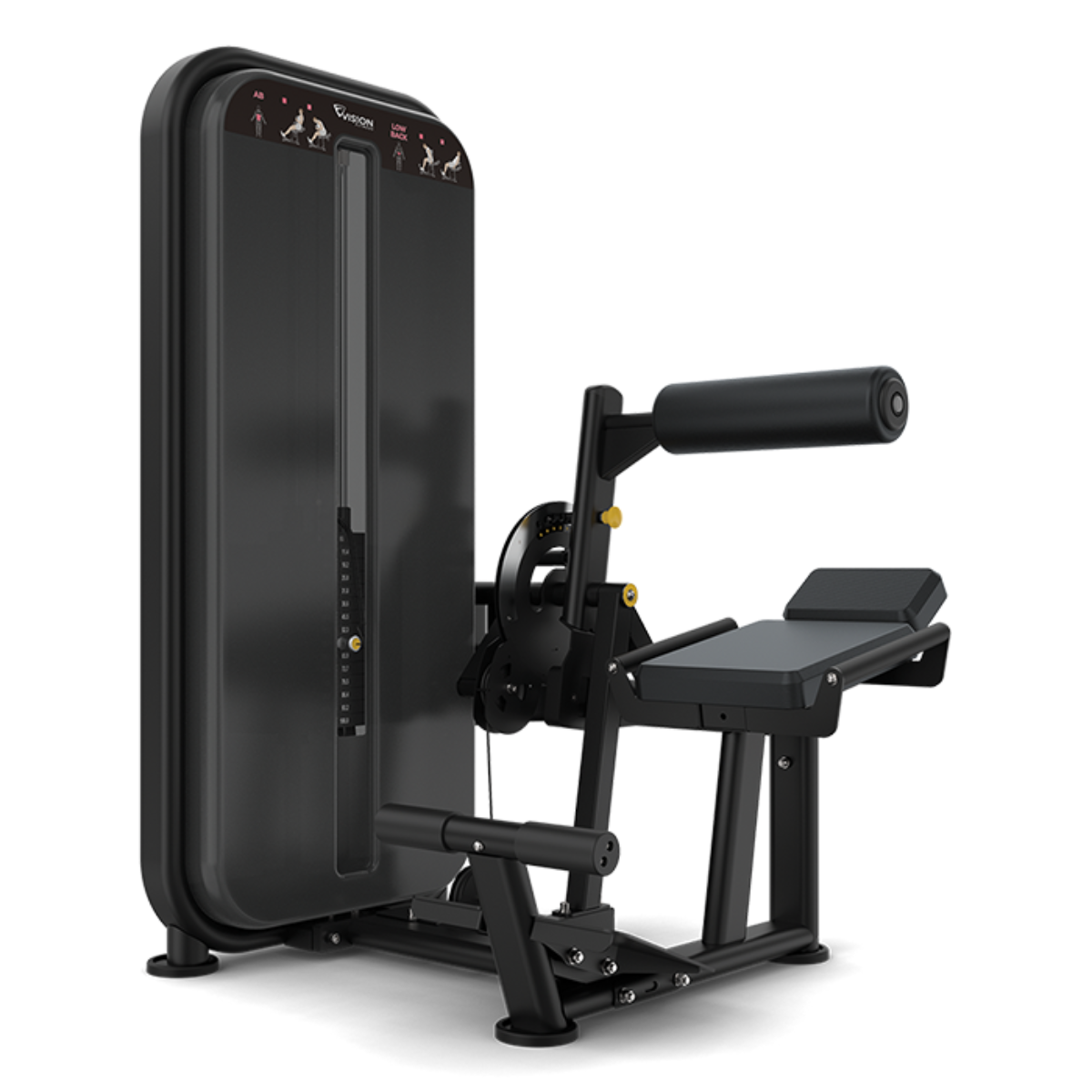 Vision Fitness Ab/ Low Back – SB Fitness Equipment