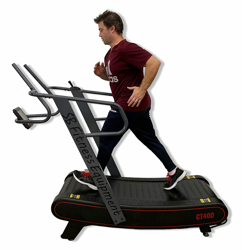 SB Fitness CT400 Self Generated Curved Treadmill – SB Fitness Equipment